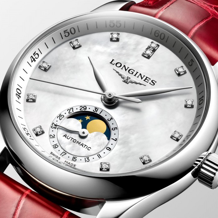 L24094872 Longines Master Collection Deri Kordonlu Kadın Kol Saati